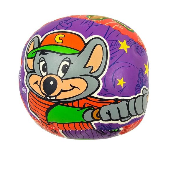 Chuck E Cheese | Toys | Chuck E Cheese Soft Plush Ball 4 Limited ...